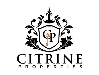 Citrine Properties Logo Design - 48hourslogo