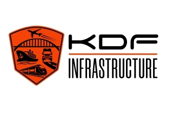KDF Infrastructure Logo Design - 48hourslogo