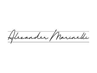 Alexander Marinelli Logo Design - 48hourslogo