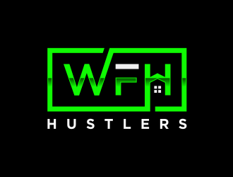 WFH Hustlers Logo Design - 48hourslogo