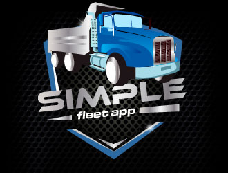 Simple Fleet App Logo Design - 48hourslogo