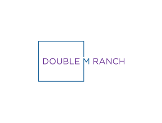 Double M Ranch Logo Design - 48hourslogo