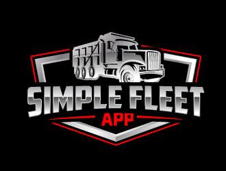 Simple Fleet App Logo Design - 48hourslogo