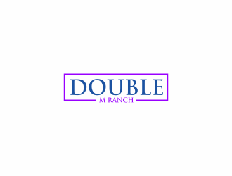 Double M Ranch Logo Design - 48hourslogo