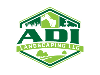 ADI Landscaping LLC Logo Design - 48hourslogo