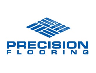 Precision Flooring Logo Design - 48hourslogo
