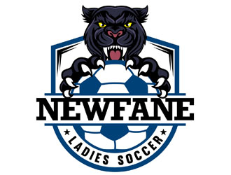 NEWFANE LADIES SOCCER Logo Design - 48hourslogo