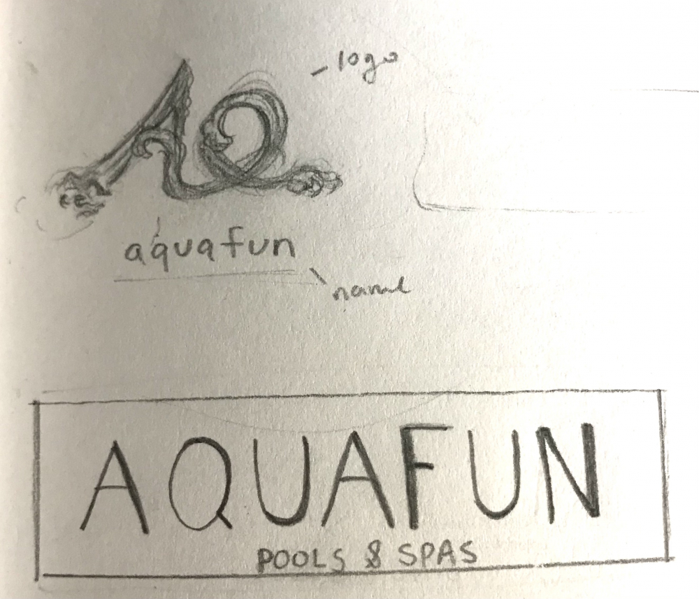 Aquafun Pool & Spa Logo Design - 48hourslogo