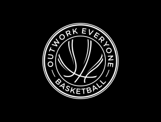 Outwork Everyone Basketball Logo Design - 48hourslogo