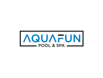 Aquafun Pool & Spa Logo Design - 48hourslogo