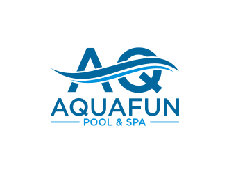 Aquafun Pool & Spa Logo Design - 48hourslogo