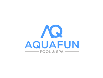 Aquafun Pool & Spa Logo Design - 48hourslogo
