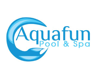 Aquafun Pool & Spa Logo Design - 48hourslogo
