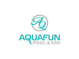 Aquafun Pool & Spa Logo Design - 48hourslogo