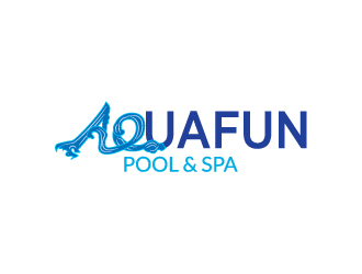 Aquafun Pool & Spa Logo Design - 48hourslogo