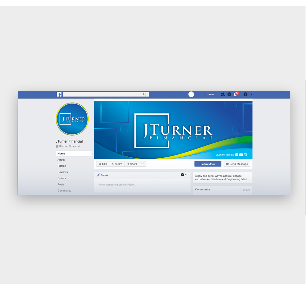 JTurner Financial Digital Design - 48hourslogo