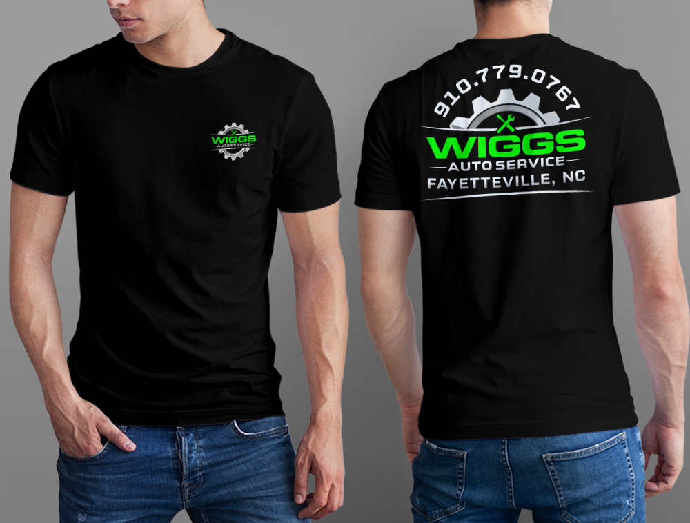 Mike Wiggs Auto & Fleet Service Digital Design - 48hourslogo