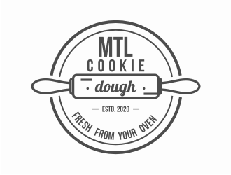 MTL Cookie Dough Logo Design - 48hourslogo