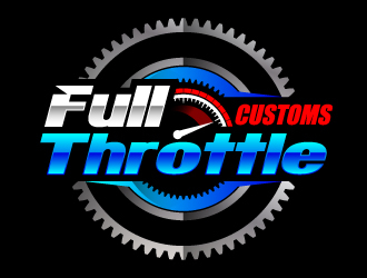 Full Throttle Customs logo design - 48hourslogo.com