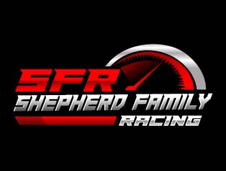 SFR - Shepherd Family Racing Logo Design - 48hourslogo