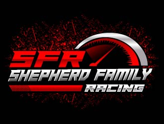 SFR - Shepherd Family Racing Logo Design - 48hourslogo