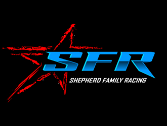 SFR - Shepherd Family Racing Logo Design - 48hourslogo