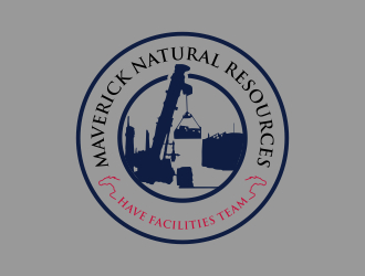 Maverick Natural Resources Facilities Team Logo Design - 48hourslogo