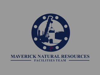 Maverick Natural Resources Facilities Team Logo Design - 48hourslogo