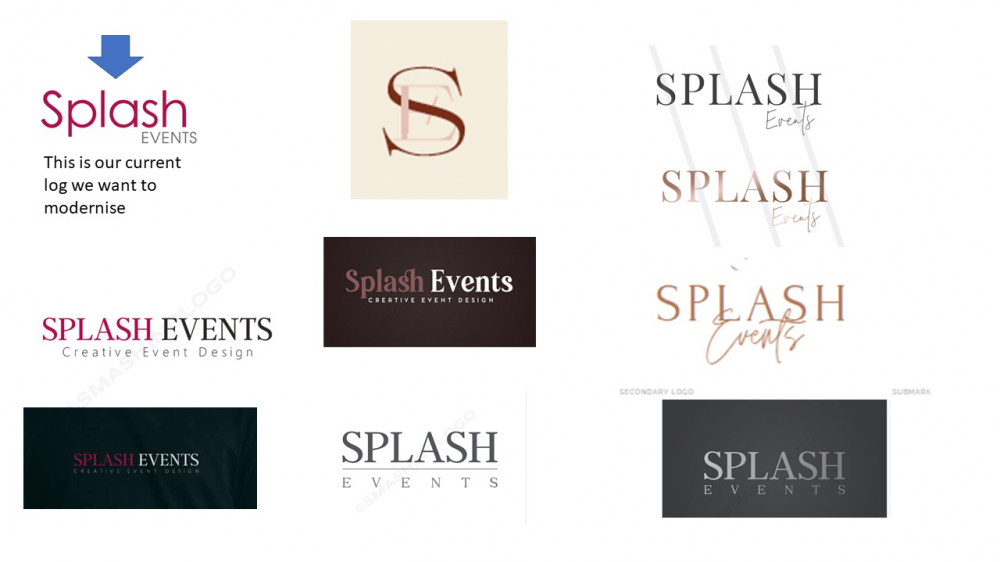 Splash Events Logo Design - 48hourslogo