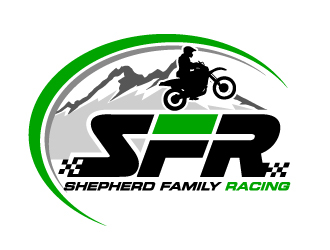 SFR - Shepherd Family Racing Logo Design - 48hourslogo