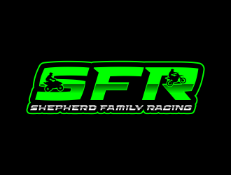 SFR - Shepherd Family Racing Logo Design - 48hourslogo