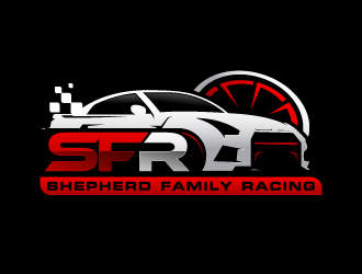SFR - Shepherd Family Racing Logo Design - 48hourslogo