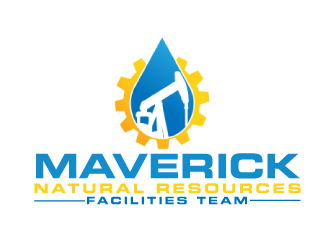 Maverick Natural Resources Facilities Team Logo Design - 48hourslogo