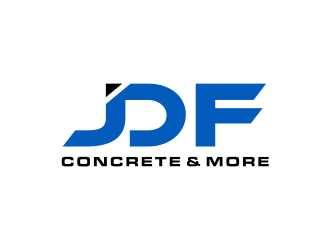 JDF Concrete & More logo design - 48hourslogo.com