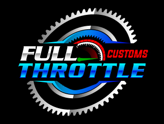 Full Throttle Customs logo design - 48hourslogo.com