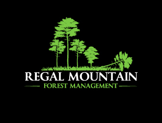 Regal Mountain Forest Management Logo Design - 48hourslogo