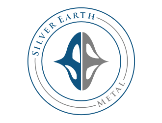 Silver Earth Metal Logo Design - 48hourslogo