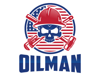 Oilman Logo Design - 48hourslogo