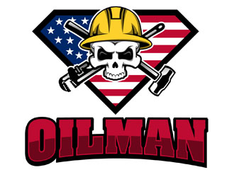 Oilman Logo Design - 48hourslogo