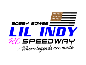 Bobby Bowes lil Indy rc speedway Where legends are made Logo Design ...