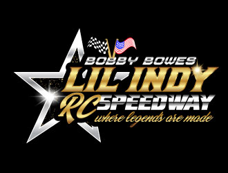 Bobby Bowes lil Indy rc speedway Where legends are made Logo Design ...