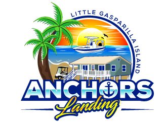 Anchors Landing Logo Design - 48hourslogo