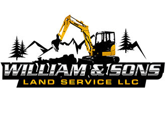 William and Sons Land Service LLC Logo Design - 48hourslogo