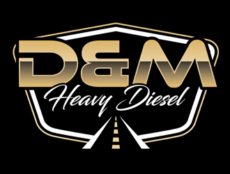 D&M Heavy Diesel Logo Design - 48hourslogo
