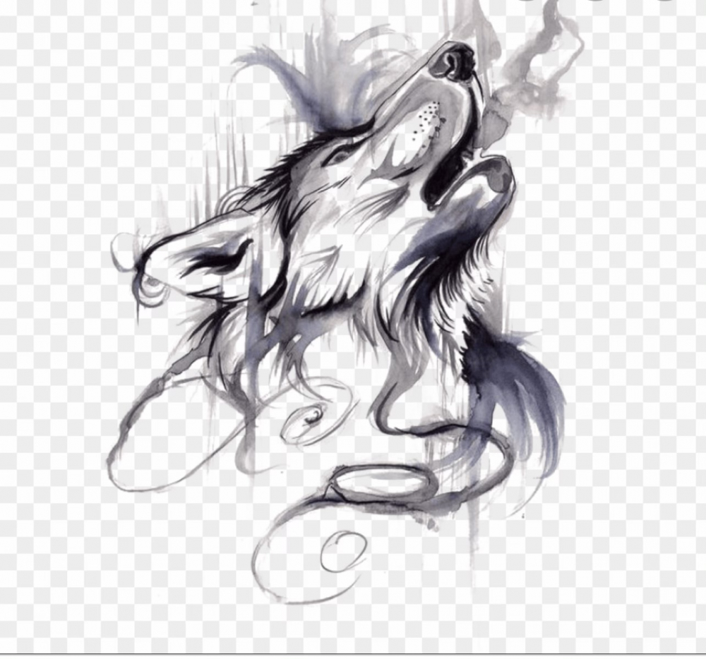 Desert Gray Wolf Logo Design - 48hourslogo