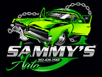 Sammy’s Auto Logo Design - 48hourslogo