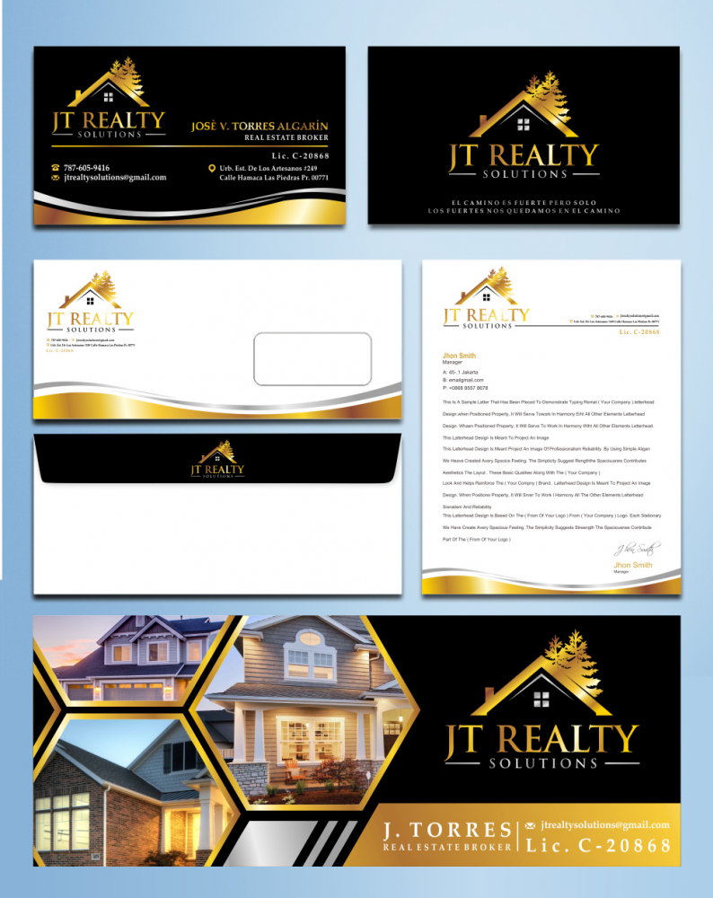 JT Realty Solutions Digital Design - 48hourslogo