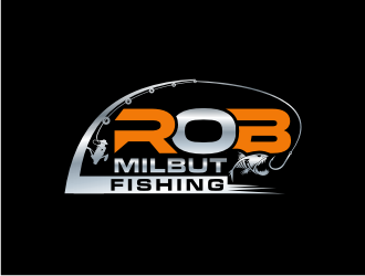 Rob Milbut Fishing Logo Design - 48hourslogo
