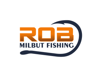Rob Milbut Fishing Logo Design - 48hourslogo