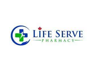 Life Serve Pharmacy Logo Design - 48hourslogo